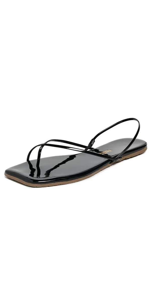 Tkees Square Toe Millie Sandals - Licorice