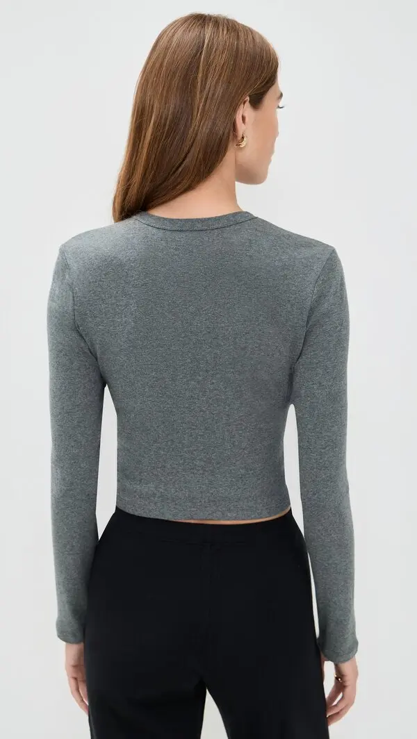 LESET Nando Cardigan - Granite