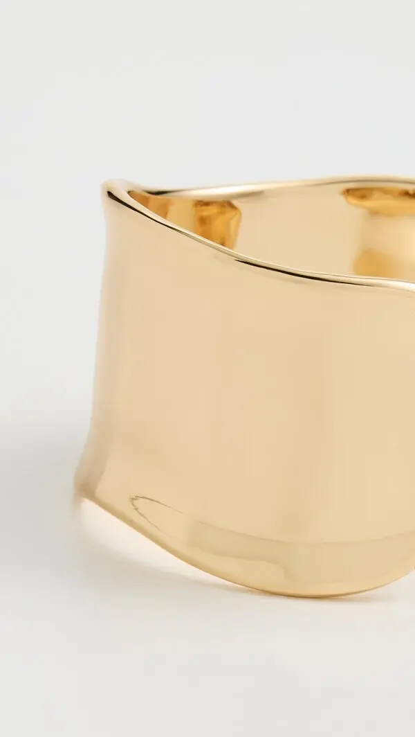 Madewell Chunky Cuff Bracelet - Antique Gold