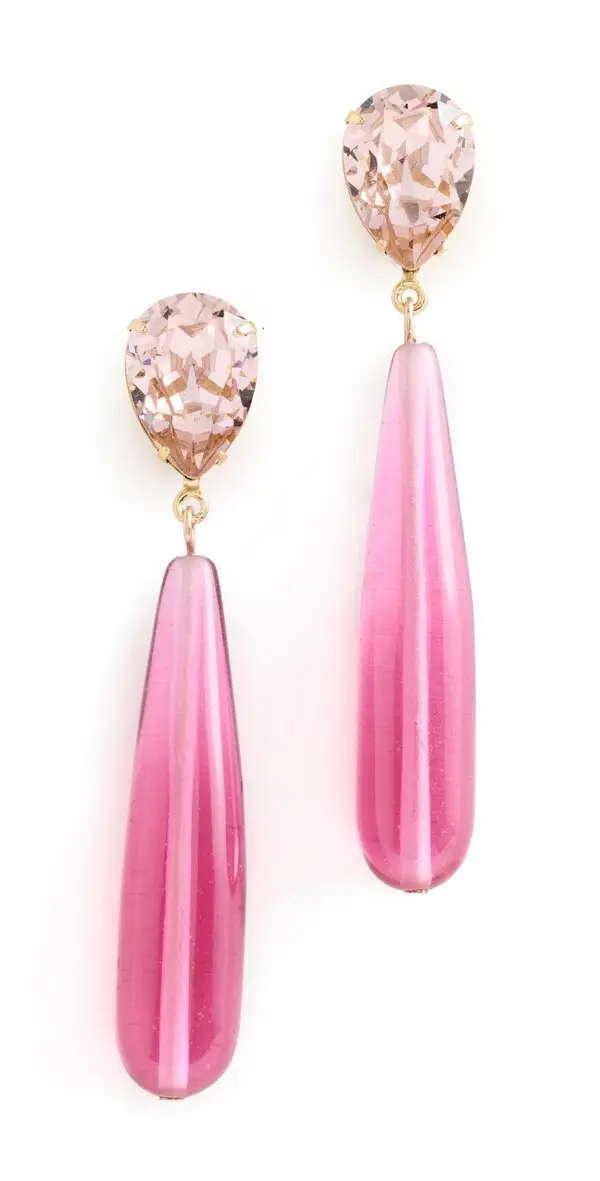 JENNIFER BEHR Caroline Drop Earrings - Tourmaline