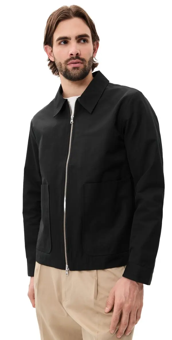 Nn07 Gael Technical Jacket - Black