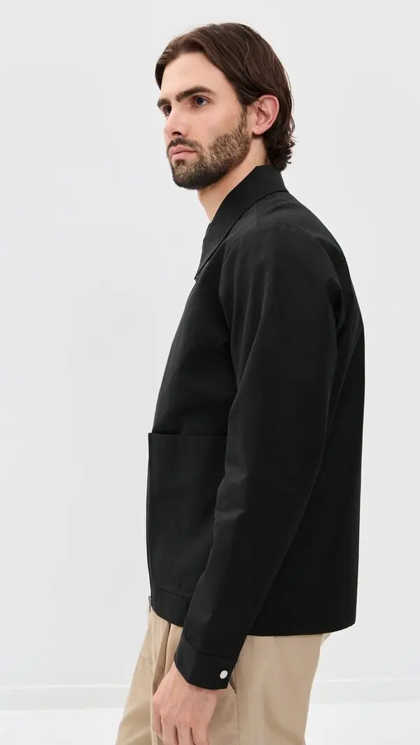 Nn07 Gael Technical Jacket - Black