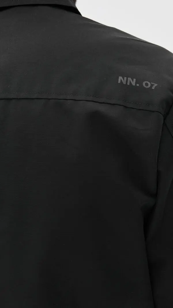 Nn07 Gael Technical Jacket - Black