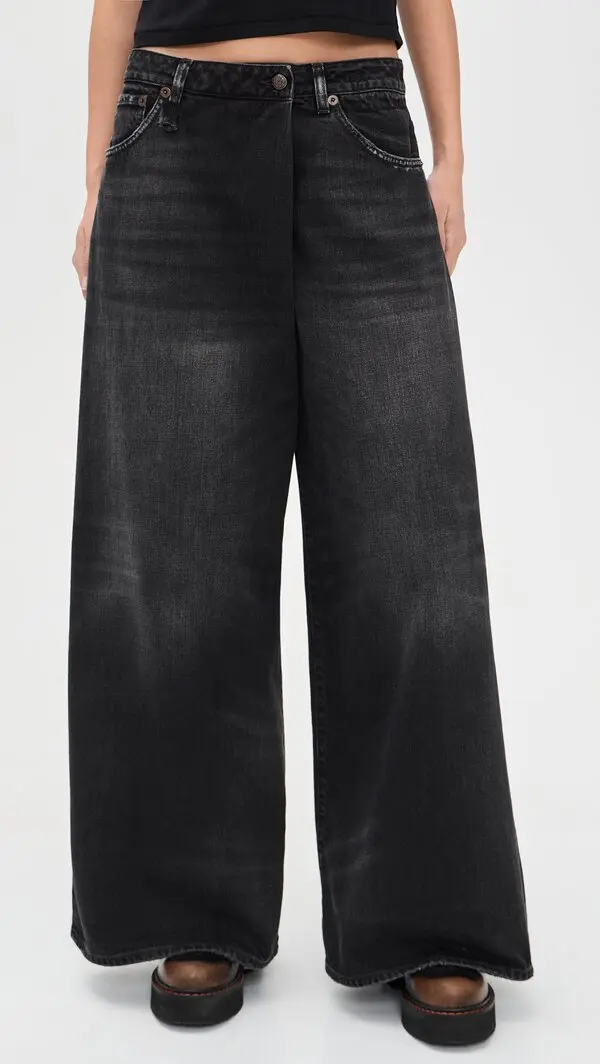 R13 Nico Wrap Jeans