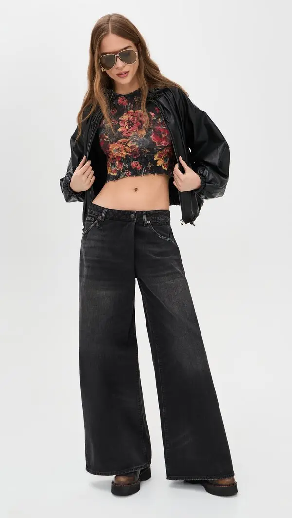 R13 Nico Wrap Jeans