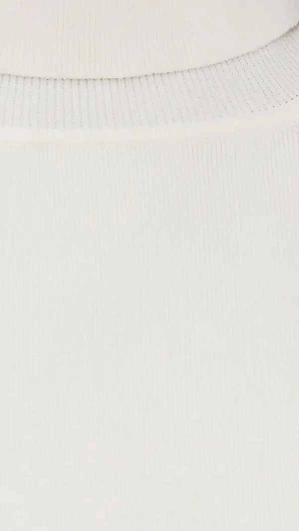 Cult Gaia Wake Knit Top - Off White
