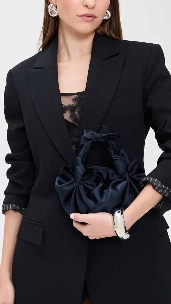 NLA COLLECTION Knotted Top Handle Bag