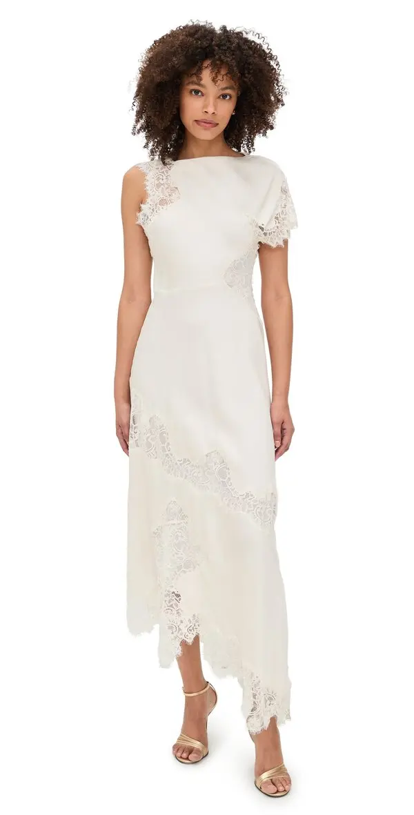 A.L.C. Alessia Lace-trimmed Dress