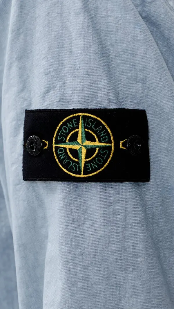Stone Island Nylon Garment Dyed Overshirt