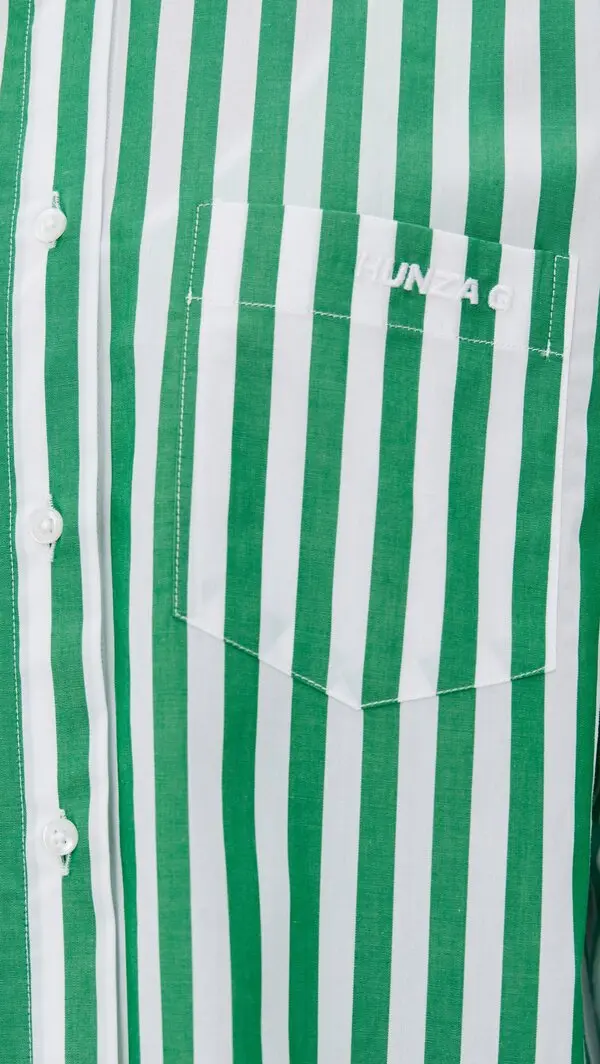 Hunza G Cabana Striped Shirt