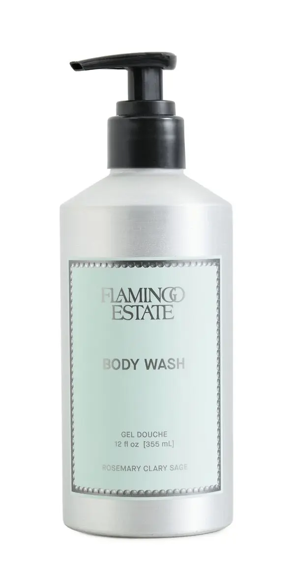 FLAMINGO ESTATE Rosemary & Clary Sage Body Wash - Green