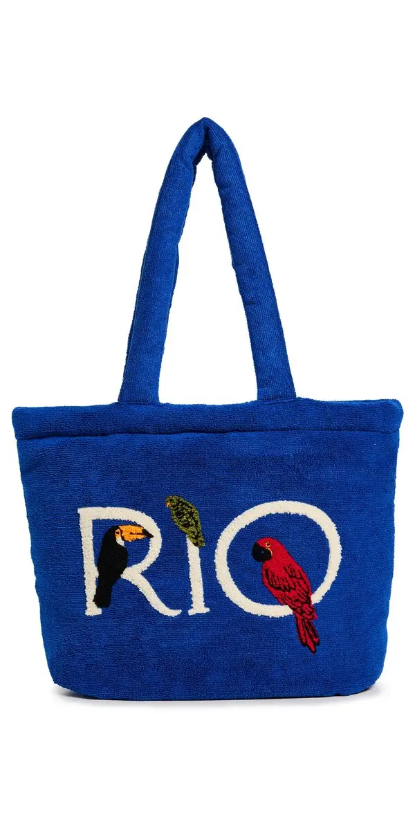 Farm Rio Rio Bird Terry Shopper - Multi