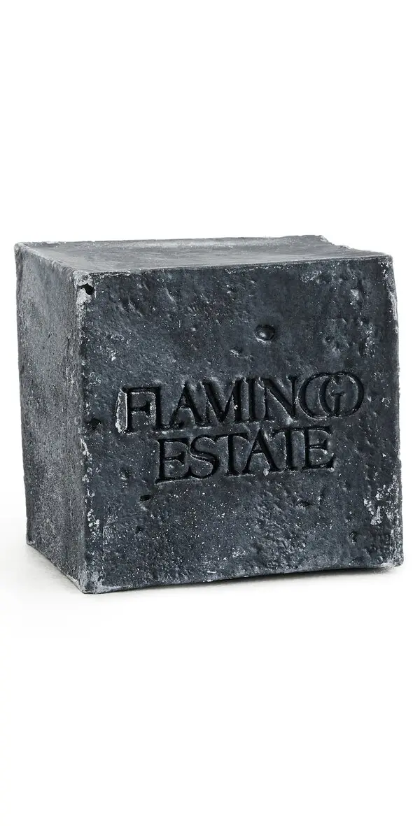 FLAMINGO ESTATE Lavender And Activated Charcoal Soap - Green