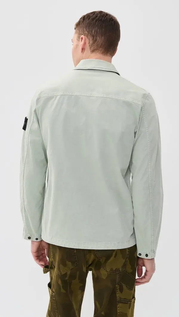 Stone Island Garment Dyed Overshirt