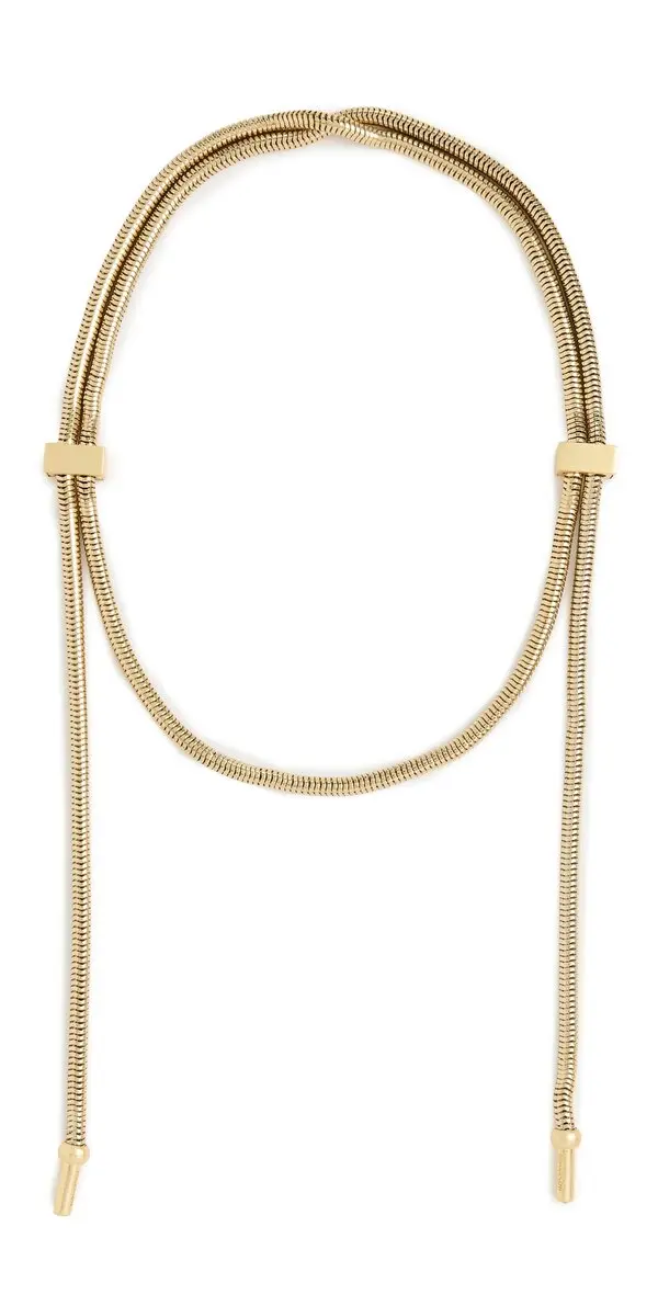 Demarson Laina Necklace - Soft Gold
