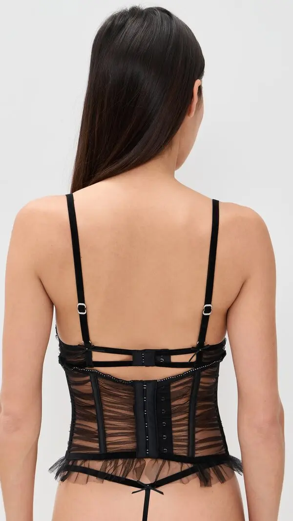 For Love & Lemons Dark Romance Bustier Bra Top