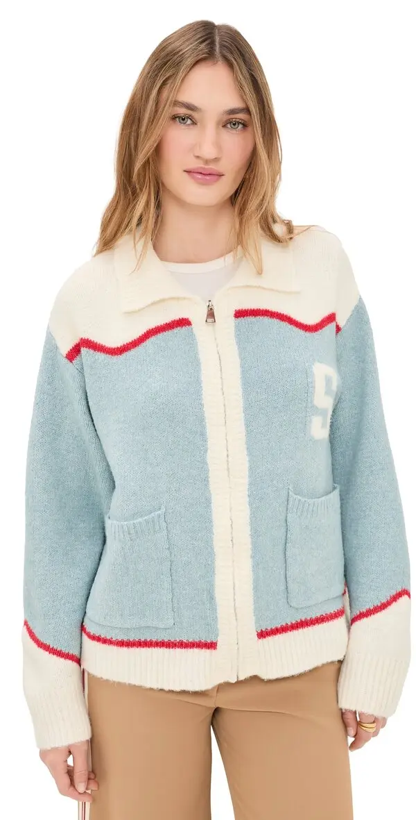 BAILEY ROSE Ski Graphic Cardigan