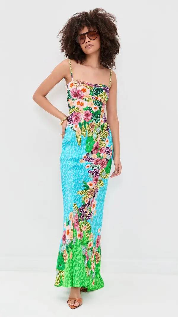 Saloni Renee Long Dress