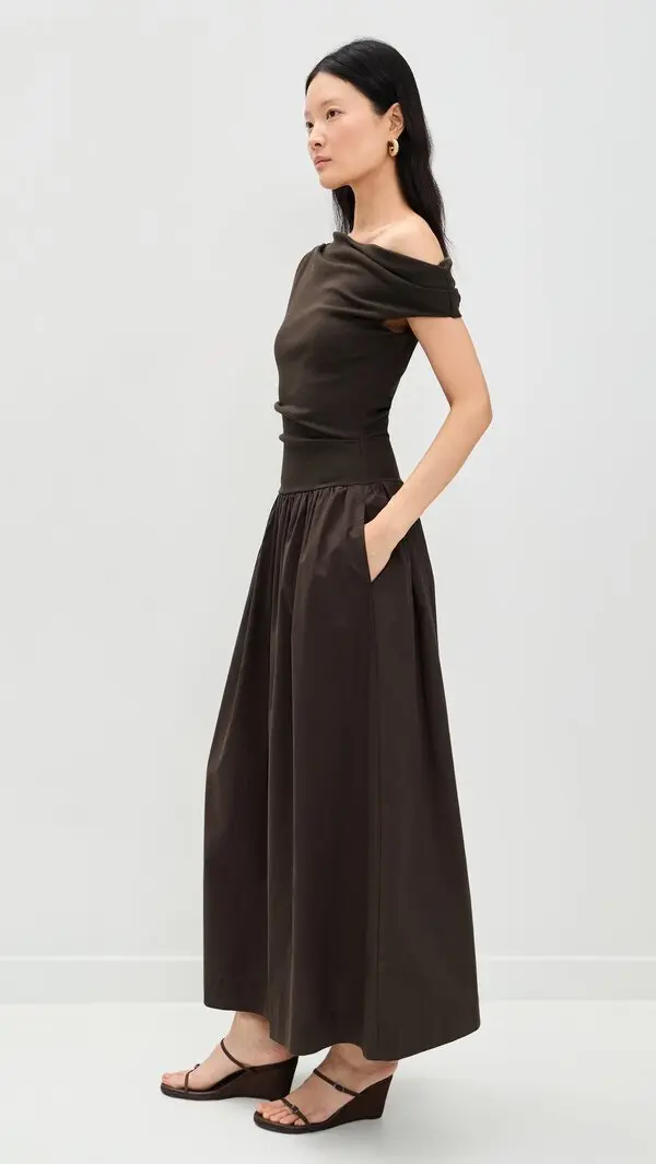 Bec & Bridge Freya Asymmetrical Maxi Dress