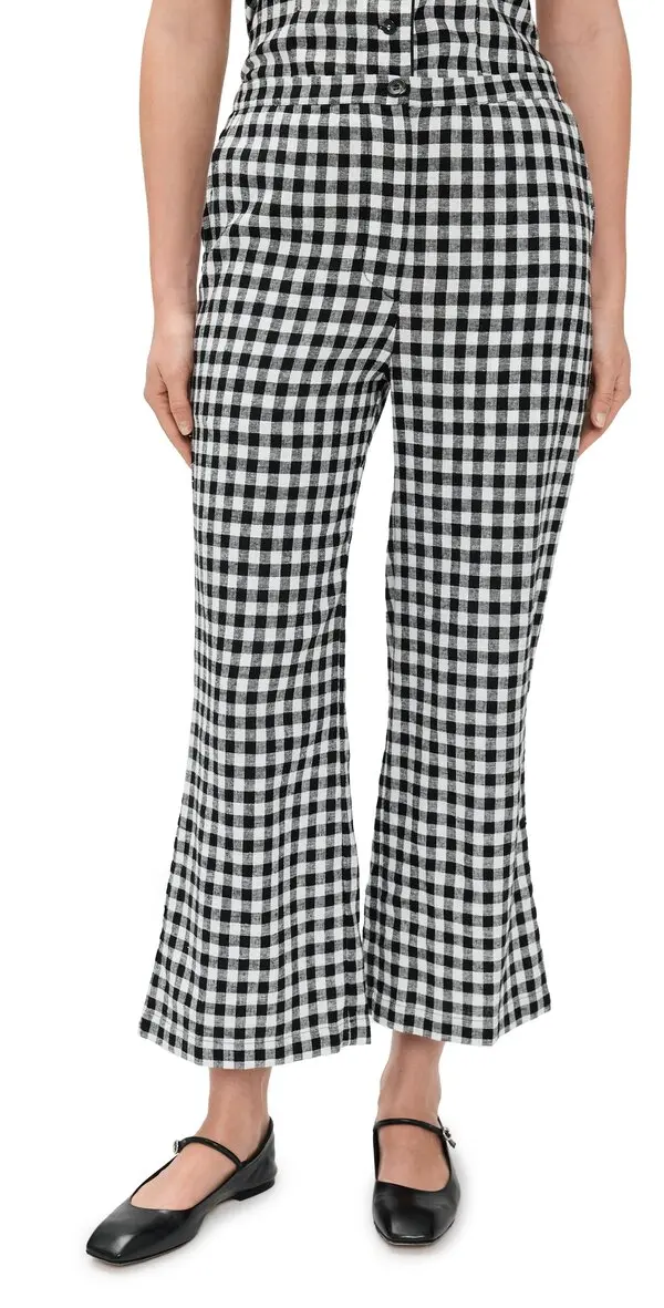 Ciao Lucia Orlando Checkered Trousers
