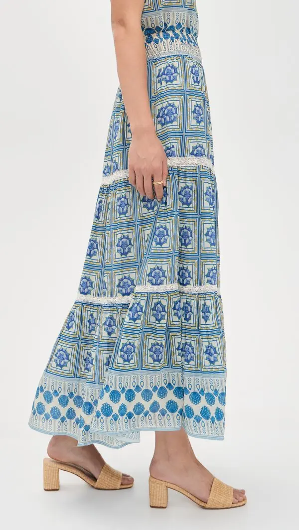 Bell Marni Printed Maxi Skirt