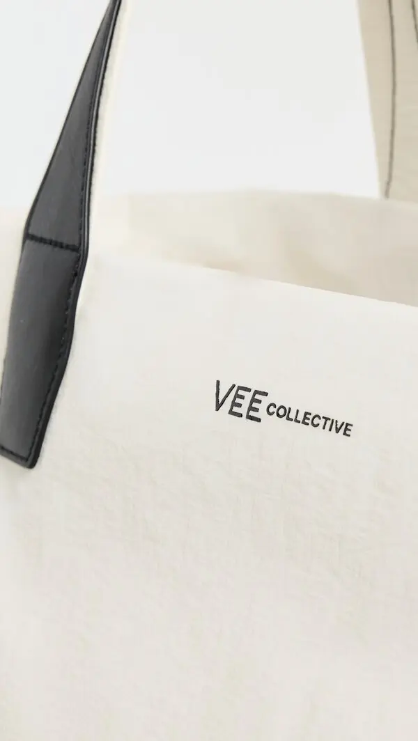 VEE COLLECTIVE Porter Essence Medium Tote - Off-white Paper Wht