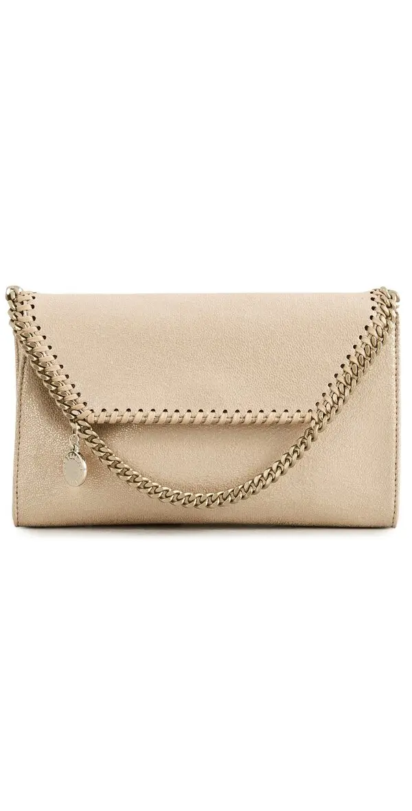 Stella McCartney Falabella Wallet On Chain - Gold