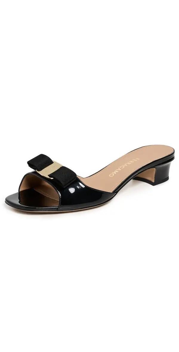 FERRAGAMO Vanilla Bow Sandals