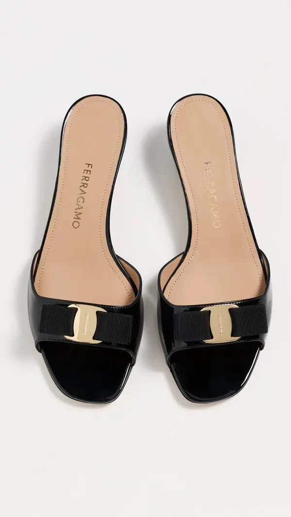 FERRAGAMO Vanilla Bow Sandals