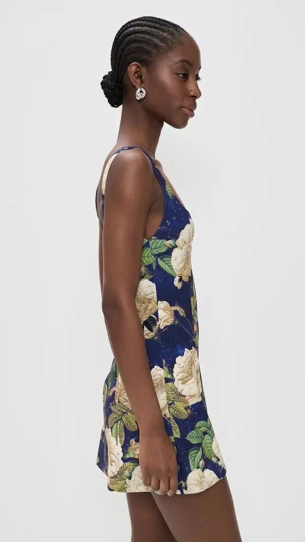 Alice + Olivia Eve Sweetheart Embellished Mini Dress In Twilight Eden - 55%  Off | Editorialist