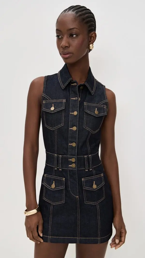 Ramy Brook Jenna Denim Mini Dress
