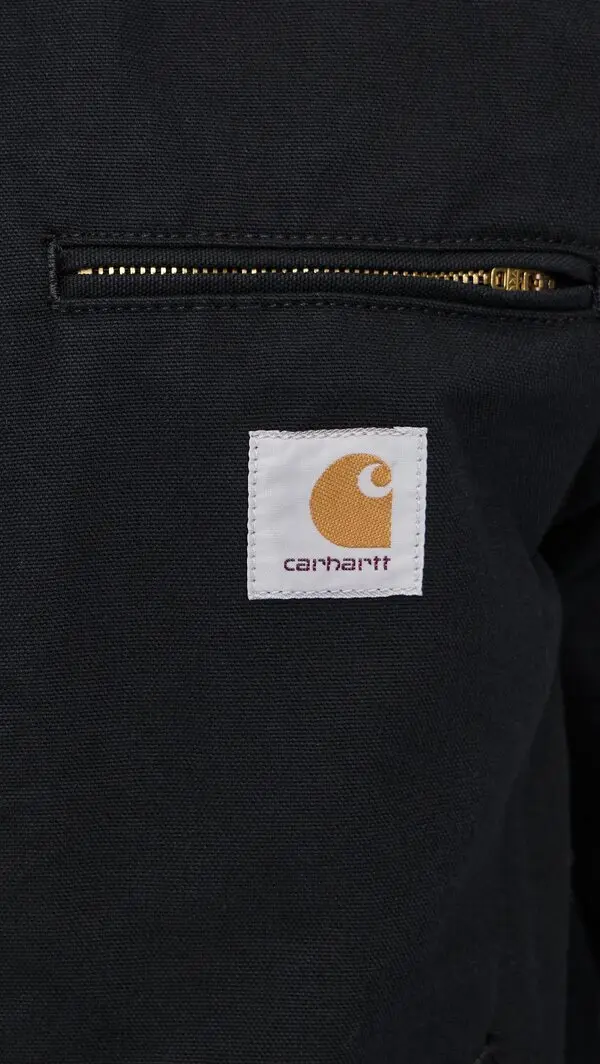Carhartt Work In Progress Detroit Jacket - Black/rinsed Black