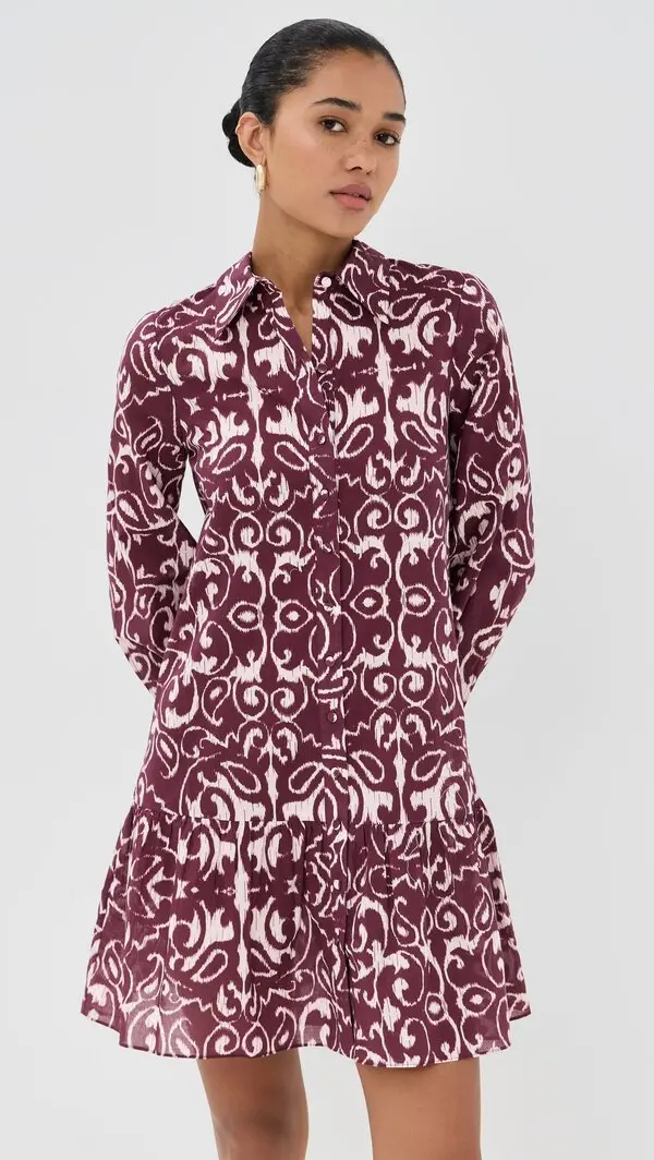 Figue Marcy Printed Mini Dress