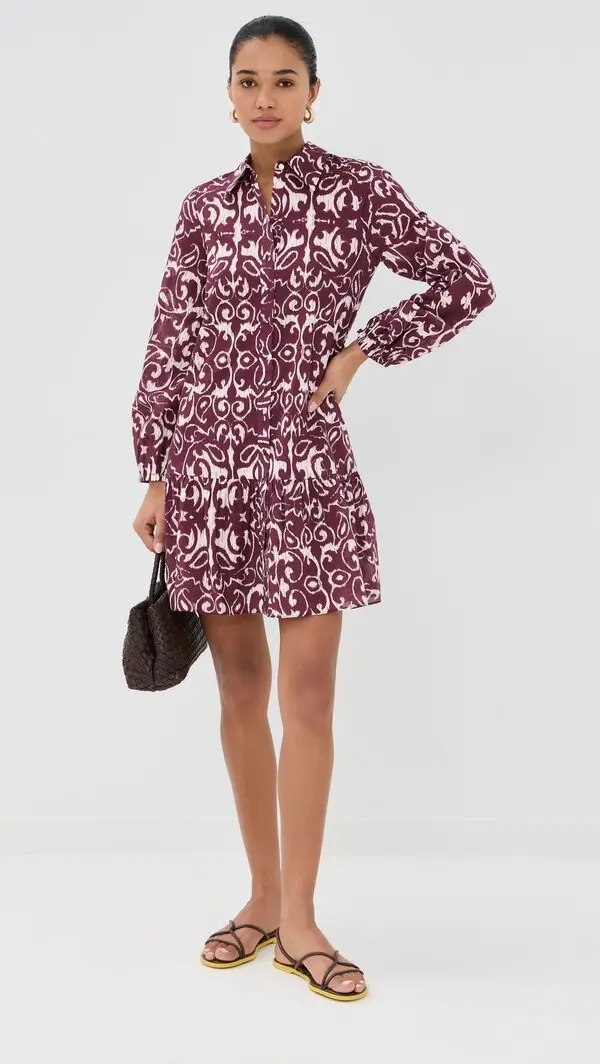 Figue Marcy Printed Mini Dress