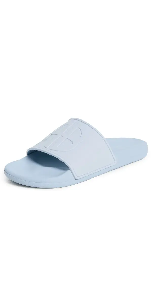 ANINE BING Isla Slides - Pale Blue