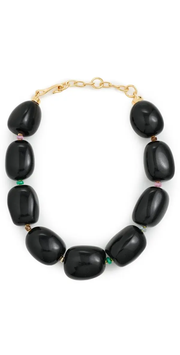 LIZZIE FORTUNATO Lobos Collar - Black