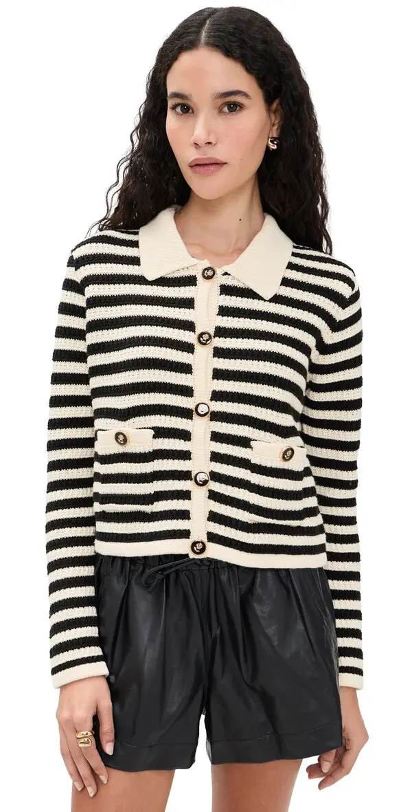 Blanknyc Anchor Down Striped Sweater