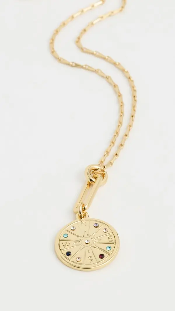 Mignonne Gavigan Seeker Compass Charm Necklace