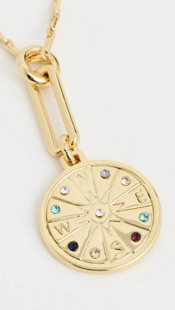 Mignonne Gavigan Seeker Compass Charm Necklace