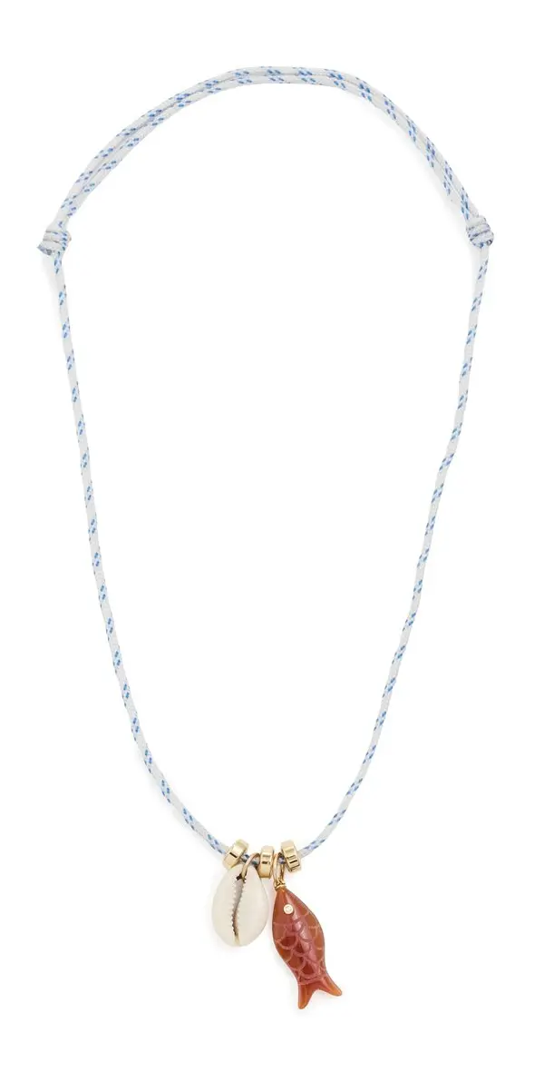 Éliou Snapper Necklace - Blue