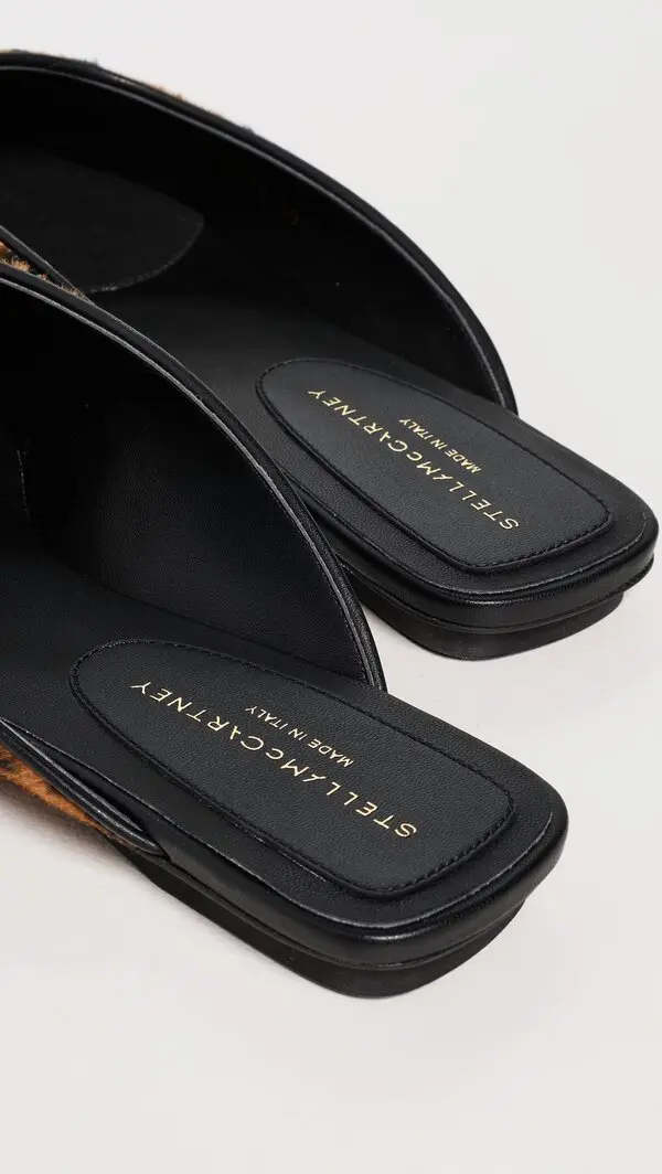 Stella McCartney Backless Velvet Mules