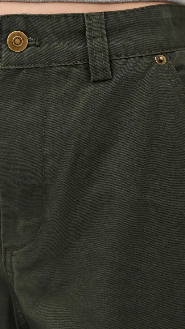 Pixie Market Twill Cargo Pants