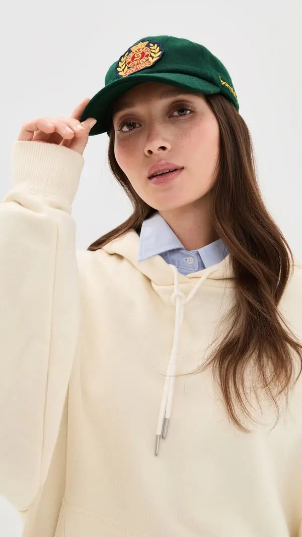 SPORTY & RICH Wool Baseball Cap