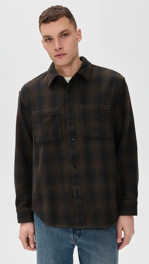 Madewell Long Sleeve Flannel Work Shirt