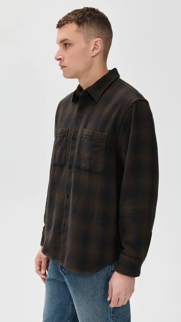 Madewell Long Sleeve Flannel Work Shirt