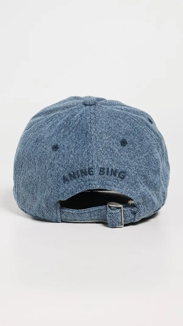 ANINE BING Jeremy Baseball Cap - Blue