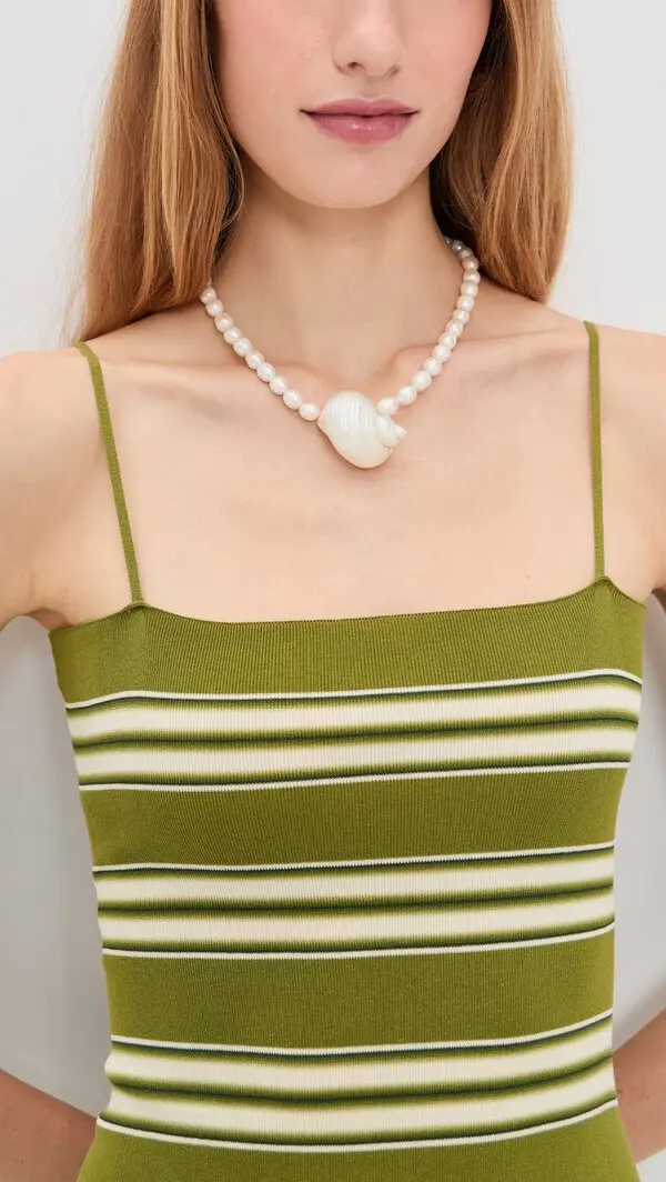 JULIETTA Mykonos Shell And Necklace - Pearl