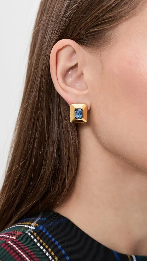 Brinker & Eliza Heritage Stud Earrings - Sky