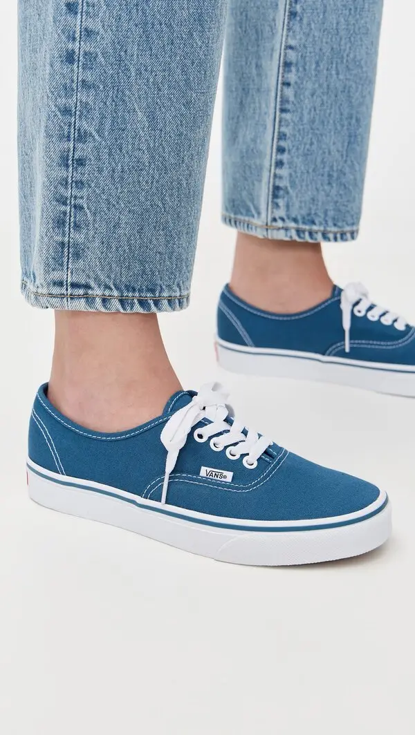 VANS Authentic Canvas Sneakers - Navy