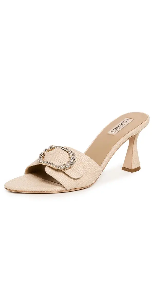 Badgley Mischka Odetta Heeled Sandals - Chalk